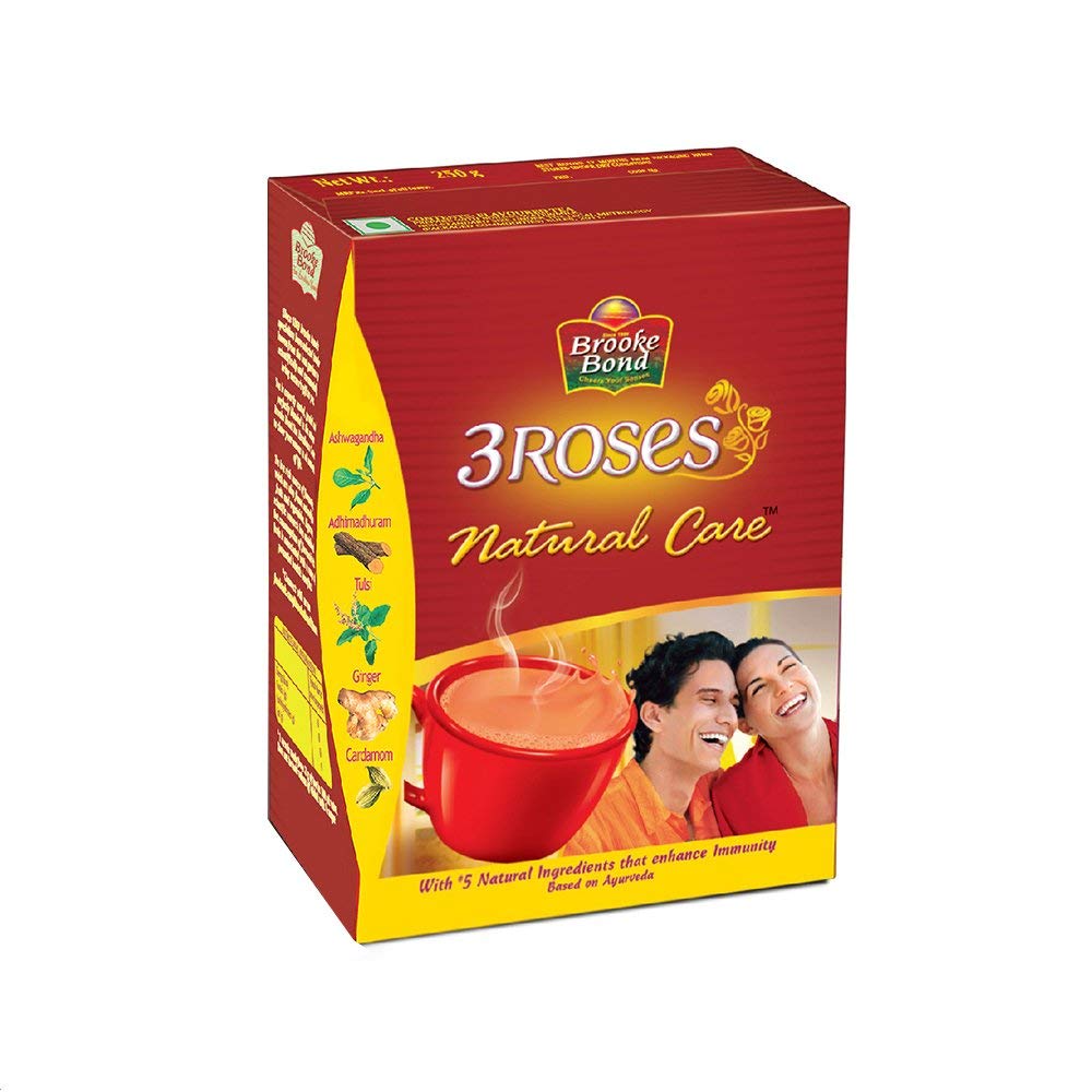 Brooke Bond 3 Roses Natural Care 250 Gms - Starbazaaronline.com